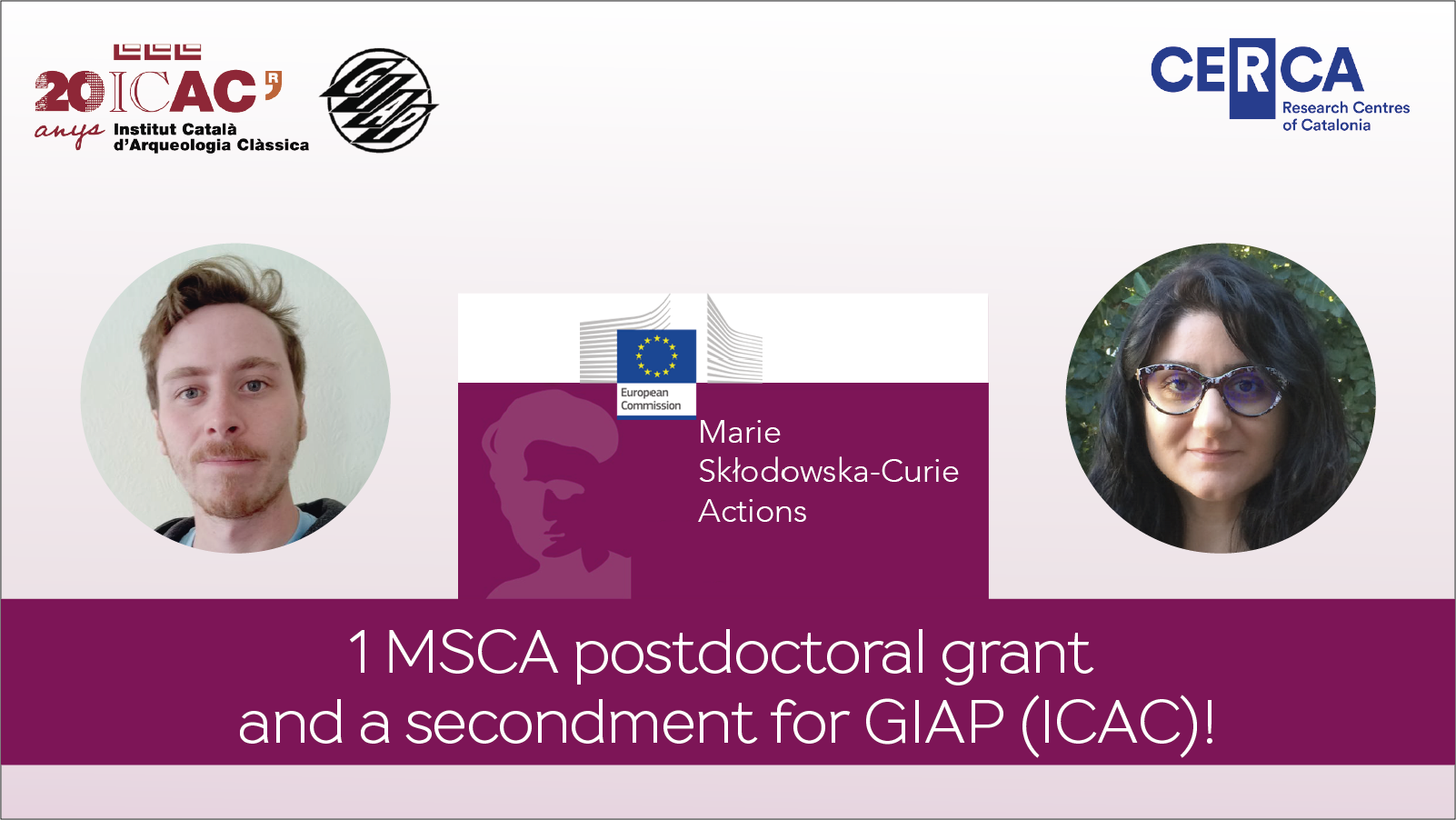 MSCA results are out! A new postdoctoral fellow and a secondment for ...