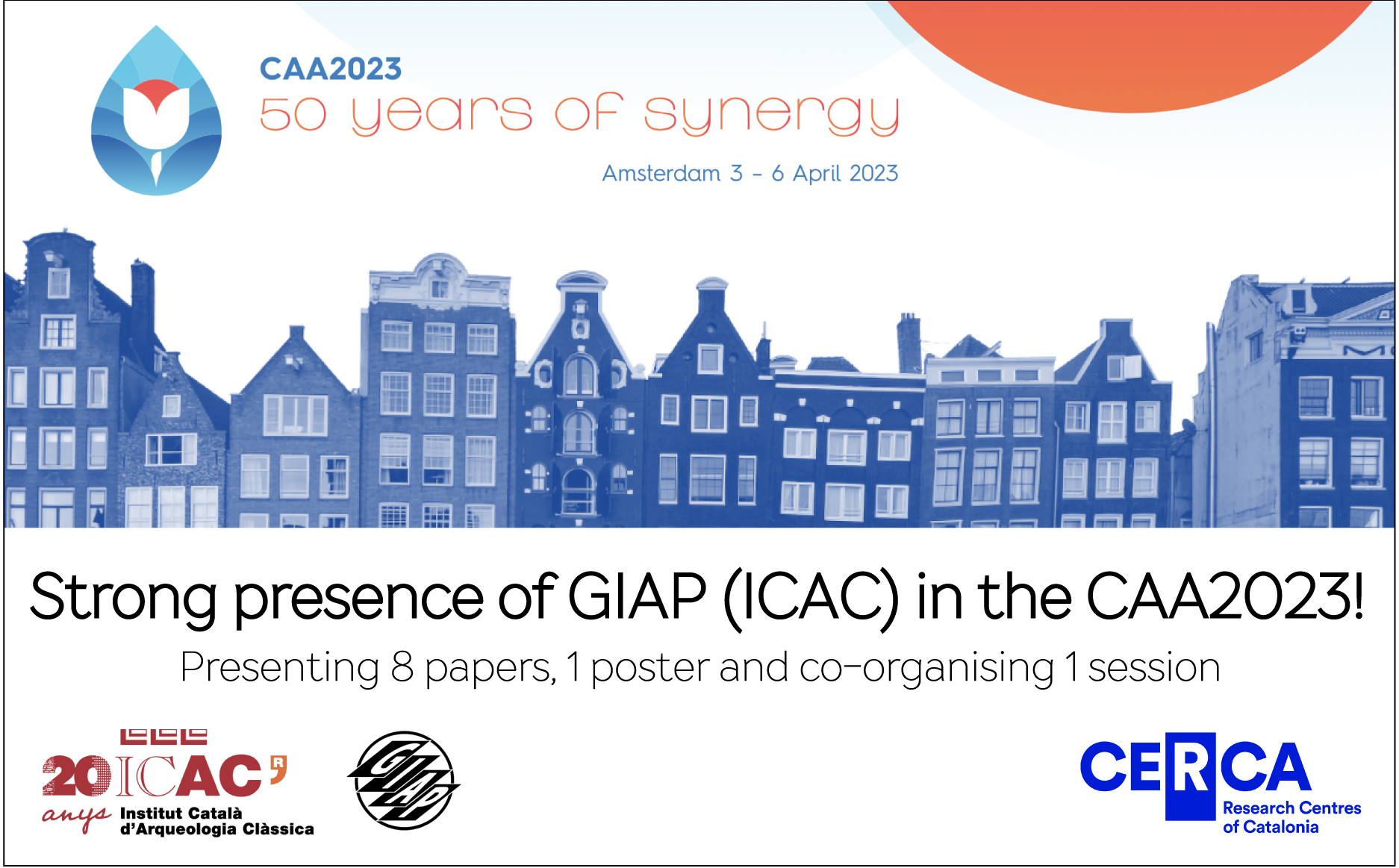 Strong presence of GIAP (ICAC) in the CAA2023! - GIAP (ICAC-CERCA)